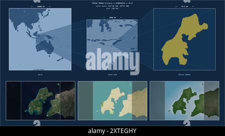 Pulau Semau in the Savu Sea, belonging to Indonesia, described and ...
