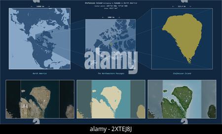 Stefansson Island in the The Northwestern Passages, belonging to Canada ...