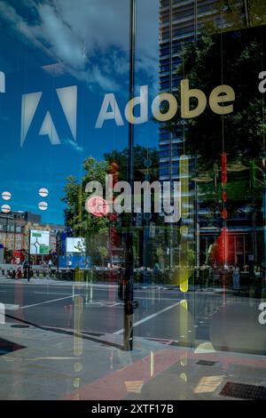 Adobe London offices at the White Collar Factory on Old Street in ...