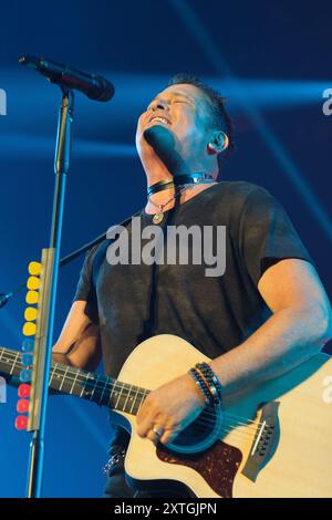 Carlos Vives in concert during Las Noches del Botanico. July 28, 2022 ...