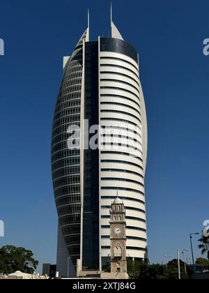 The Sail Tower also known as Beit HaMifras government building designed ...