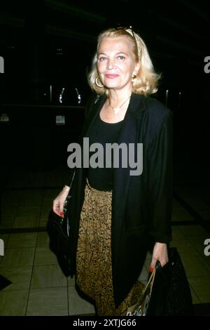 **FILE PHOTO** Gena Rowlands Has Passed Away. Gena Rowlands and John ...