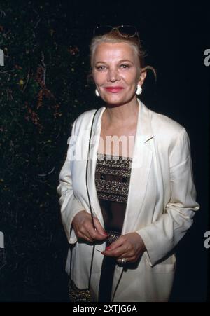 **FILE PHOTO** Gena Rowlands Has Passed Away. Gena Rowlands August 1993 ...