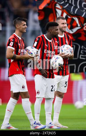 Emerson Royal of AC Milan seen in action during Serie A 2024/25 ...