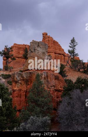 Red Rock Canyon State Park features hiking trails through stunning ...