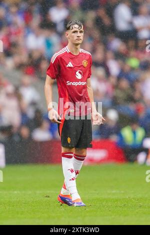 Jack Fletcher of Manchester United during the Arsenal FC Under-18s v ...