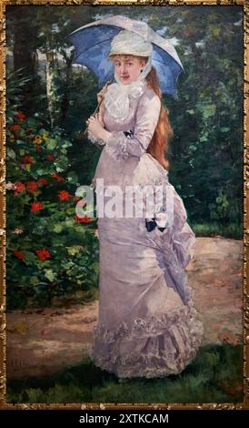 Madame Valtesse de La Bigne. Museum: Musée d'Orsay, Paris. Author ...