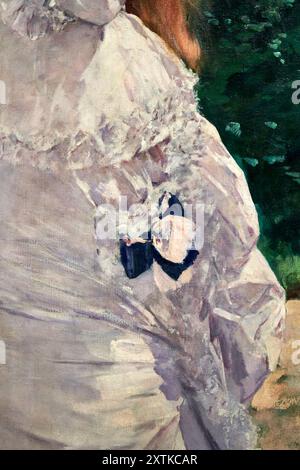 Detail, Henri Gervex (Paris 1852 - Paris 1929), Madame Valtesse de la ...