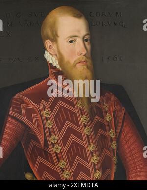 Eric XIV was the King of Sweden from 1560 to 1568. This image from 1921 ...