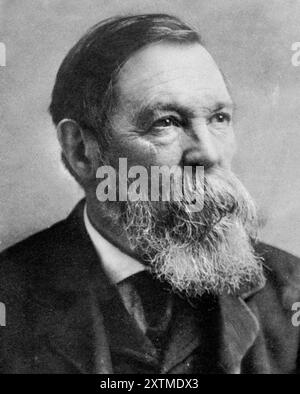 Friedrich Engels (1820-1895) German socialist, friend of Karl Marx and ...