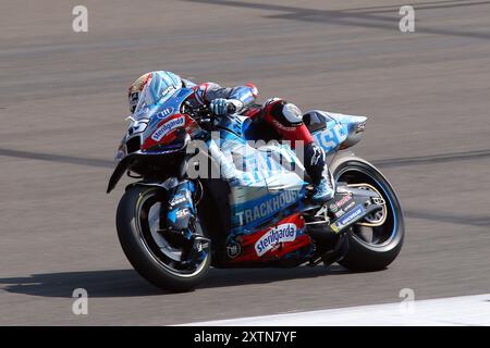 Number 25 Trackhouse MotoGP rider Raul Fernandez and Number 37 Red Bull ...
