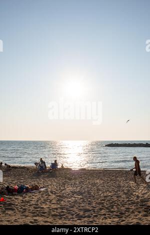 Summer days in Presque Isle State Park in Erie, Pennsylvania Stock ...