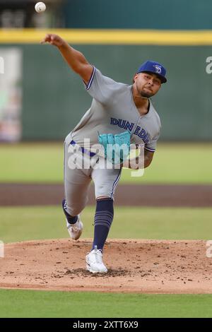 Dunedin Blue Jays pitcher Daniel Guerra (10) during an MiLB Florida ...