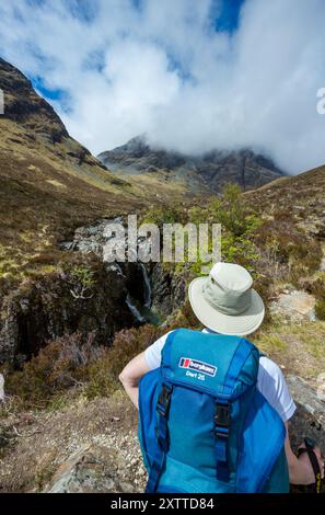 Isle of Skye, Scotland, UK. 5 June 2023. Open road and scenic ...