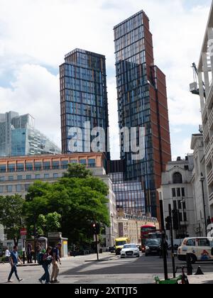 One Crown place North and South towers is a mixed use development ...