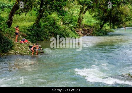 Cuatro Chorros River, Lancetillo - La Parroquia, Northern Transversal ...