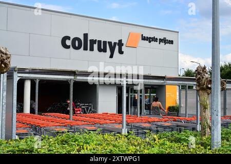 Branch of Colruyt Supermarket Stock Photo - Alamy