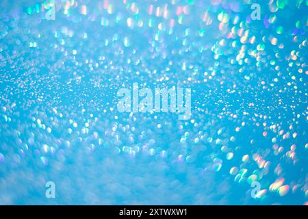 Kaleidoscopic background with blue and pink lights Stock Photo - Alamy
