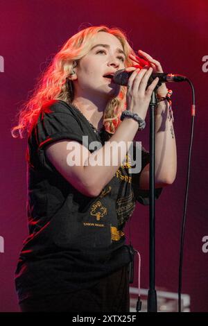 Hungary 7 August 2024 Blondshell live at Sziget Festival in Budapest ...