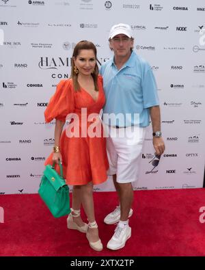 Jean Shafiroff and Bradley Rand attends the Rand Luxury Hamptons ...