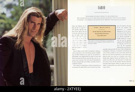 Pages from Robin Leach's Healthy Lifestyles Cookbook, 1995, featuring ...