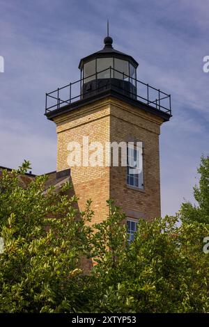 Ontonagon Lighthouse Along Lake Superior Stock Photo - Alamy