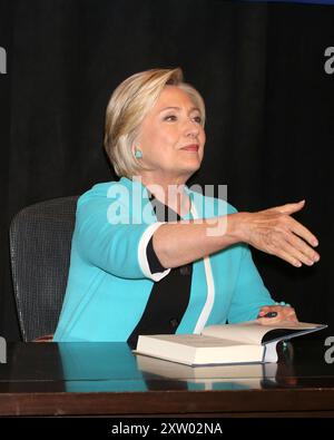 Hillary Clinton signs copies of her new book "What Happened" at Barnes ...