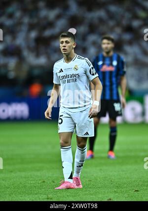 Arda Guler of Real Madrid CF in action during the FIFA Club World Cup ...