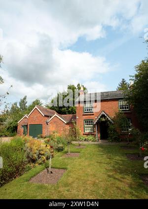 The Birthplace Cottage, where composer Sir Edward Elgar was born, Elgar ...