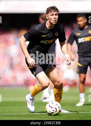Jorgen Strand Larsen (9 Wolves) warms up during the FA Cup football ...