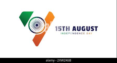 15th August Independence Day Poster, Banner, Background Stock Vector ...