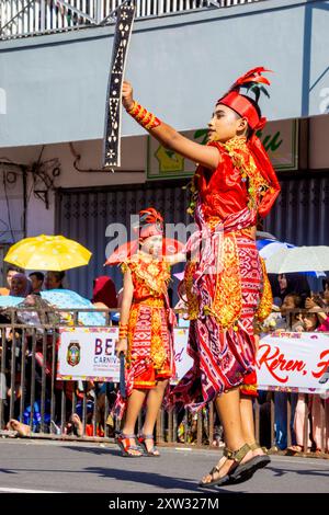 cakalele dance from Maluku on the 3rd BEN Carnival. Cakalele is a ...