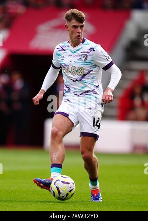 Bournemouth's Alex Scott in action during the Premier League match at ...