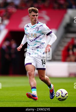 Bournemouth's Alex Scott in action during the Premier League match at ...