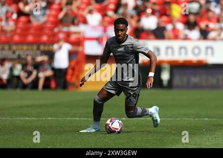 Zech Obiero #29 of Leyton Orient F.C.in action during the Sky Bet ...