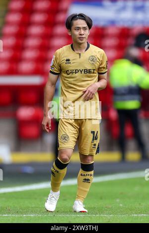 Queens Park Rangers' Koki Saito scores their side's second goal of the ...