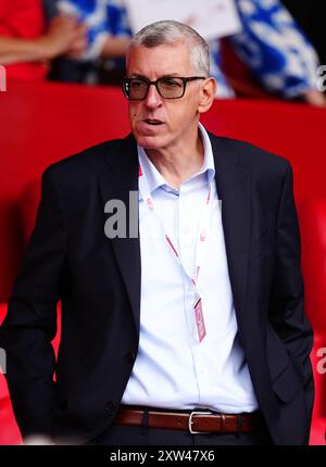 AFC Bournemouth President of Business Jim Frevola prior to the Premier ...