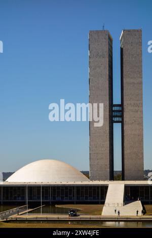buildings of the National Congress, headquarters of Brazil legislative ...