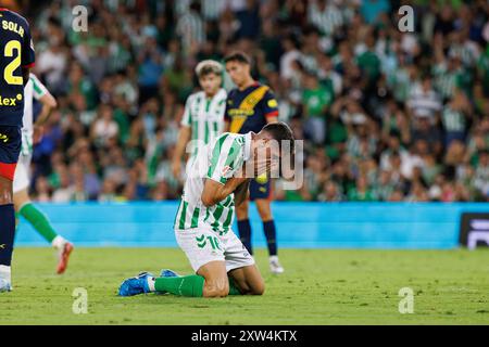 Pablo Fornals of Real Betis during the Spanish championship La Liga football match between ...