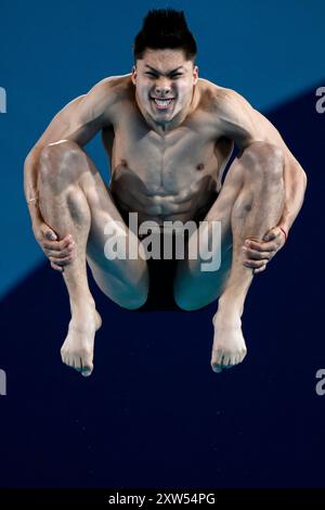 Paris, France, 8 August, 2024. Osmar Olvera Ibarra of Team Mexico ...