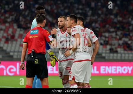 The Referee of the match Giuseppe Collu of Cagliari section portrait ...