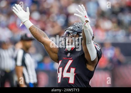 Houston Texans running back British Brooks (44) works out during Back ...