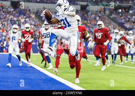 Indianapolis Colts running back Tyler Goodson (31) runs a drill during ...