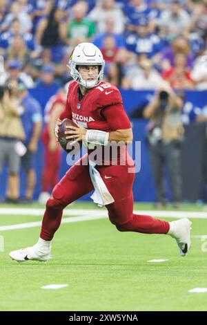 Arizona Cardinals quarterback Clayton Tune (15) runs with the ball in a ...