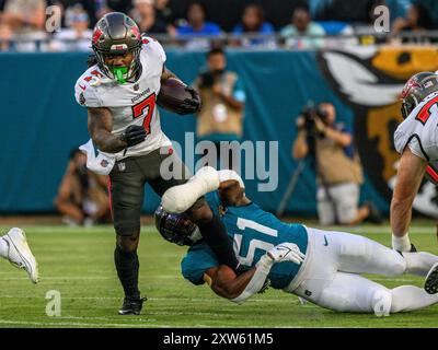 Jacksonville Jaguars linebacker Ventrell Miller (51) lines up for a ...