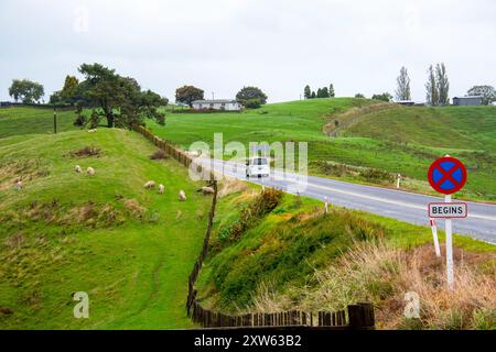 Buckland Road in Matamata - New Zealand Stock Photo - Alamy