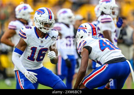 Buffalo Bills cornerback Ja'Marcus Ingram (46) arrives at the stadium ...