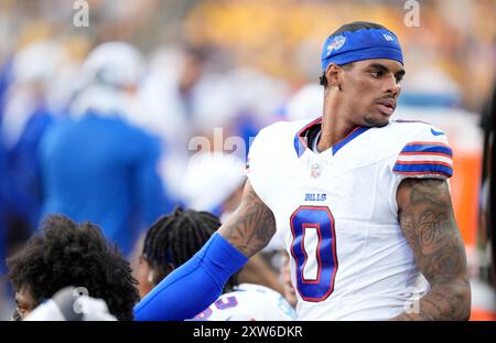 Buffalo Bills' Keon Coleman in action during an NFL football game ...