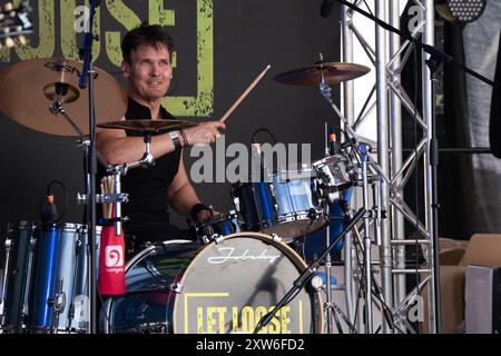 Essex, UK. 17th Aug, 2024. Matthew James Pateman & Rob Jeffrey seen on ...
