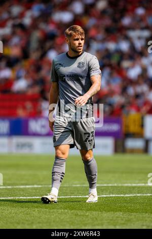 Charlie Kelman #23 of Leyton Orient F.C. scores a goal and celebrate ...
